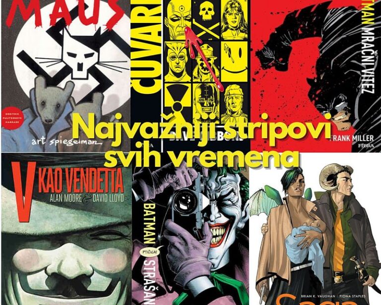 Najbolji stripovi svih vremena: 20 najvažnijih koje morate pročitati